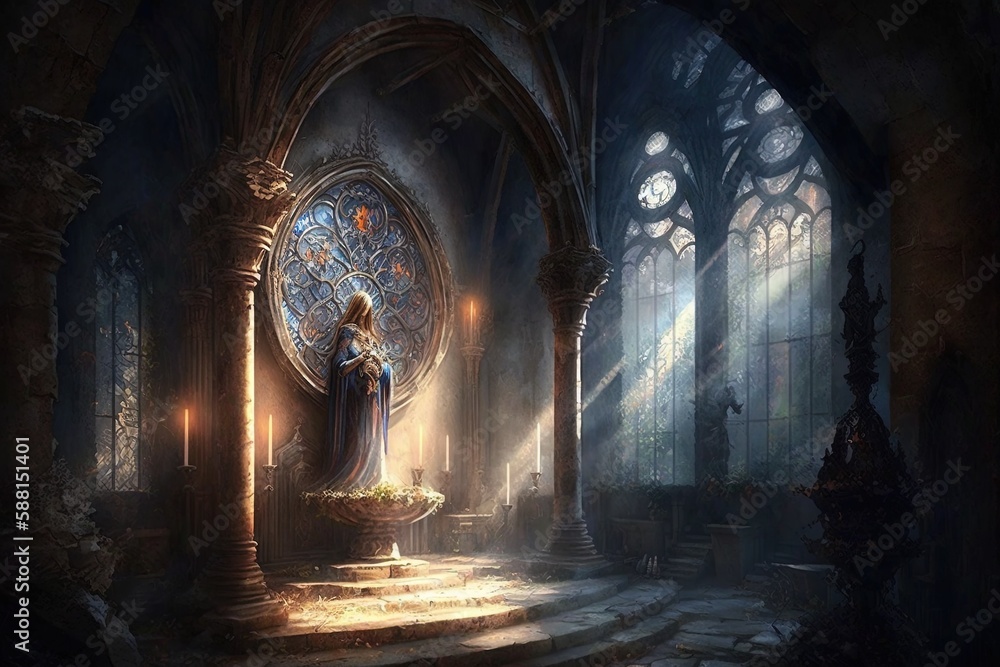 Ethereal Devotion: The Spiritual Connection of a Medieval Sanctuary ...