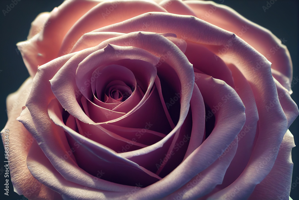 Ravishing realistic detail intricate beauty of vivid color rose bouquet ...