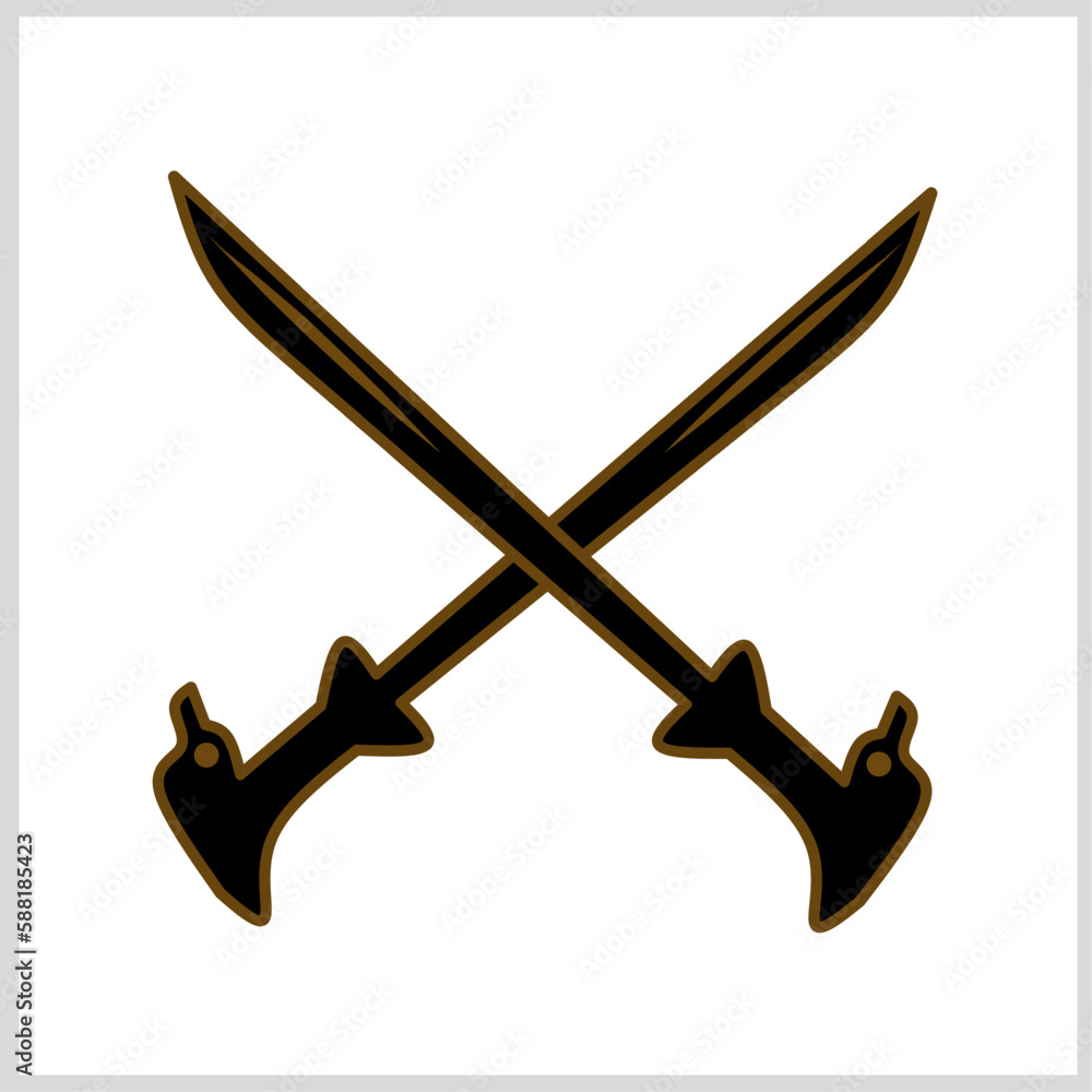 Mandau, Iconic Traditional Weapon of The Dayak people of Borneo ...