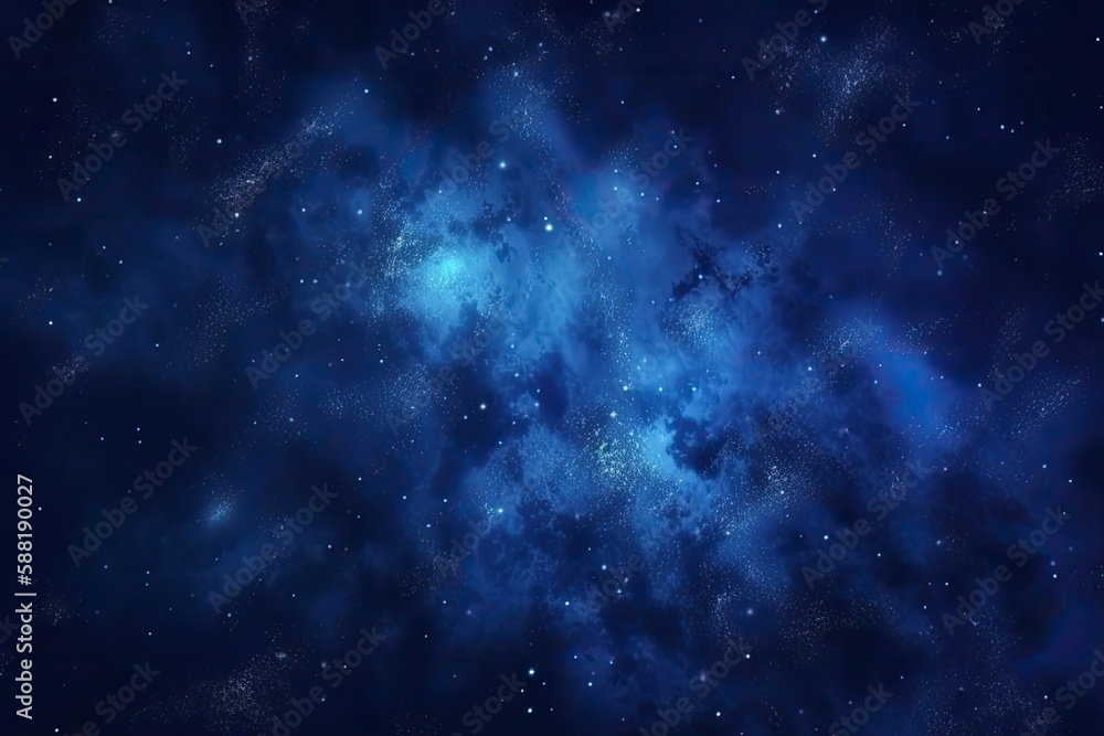 Outer space background texture. Tileable deep royal blue celestial ...