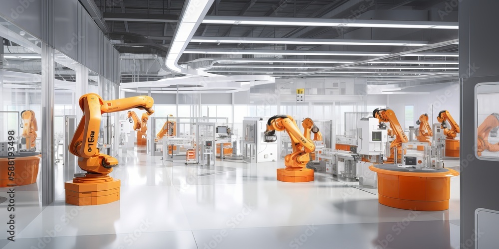 Revolutionizing Manufacturing with Robotics and Automation Stock ... Revolutionizing Manufacturing with Robotics and Automation Stock ...