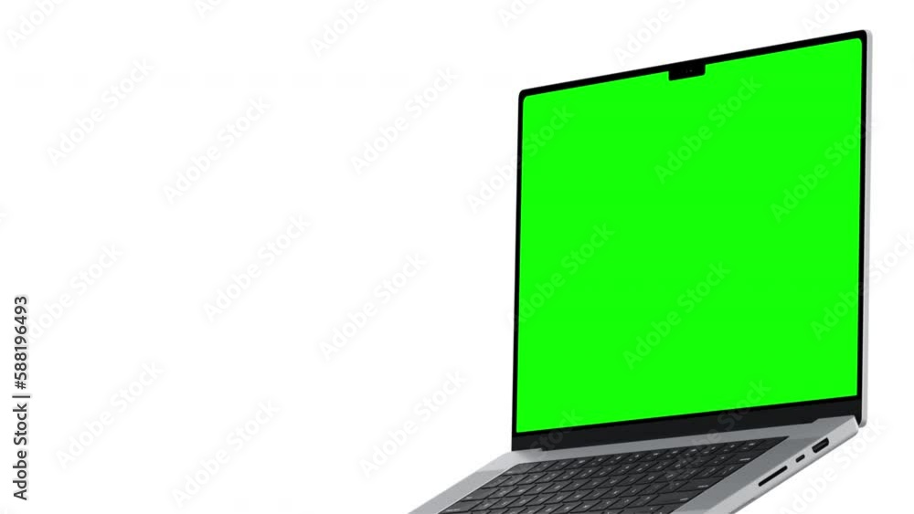 laptop green screen animation loop Animation video transparent ...