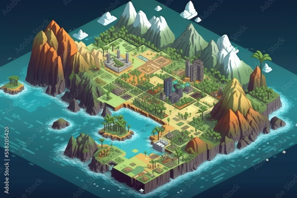 Island Life: Digital Diagrams of Hawaiian Culture and Heritage in Pixel ...