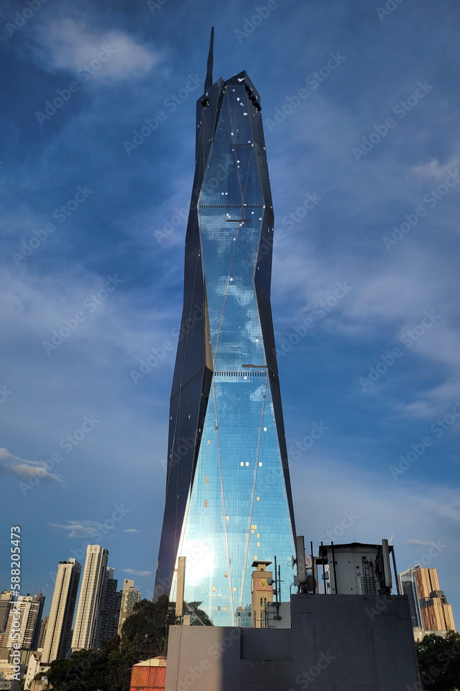KUALA LUMPUR, MALAYSIA - 12 MAR 2023: View of New KL Skyscraper Merdeka ... KUALA LUMPUR, MALAYSIA - 12 MAR 2023: View of New KL Skyscraper Merdeka ...