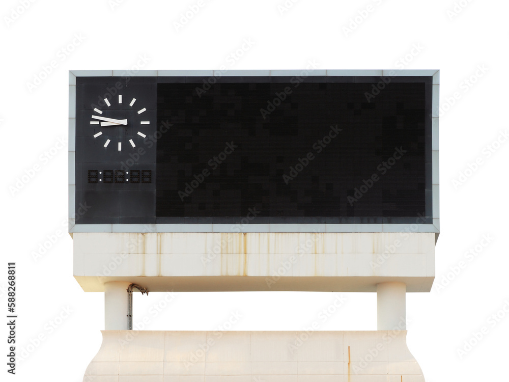 score board on transparent background png file Stock Photo | Adobe Stock