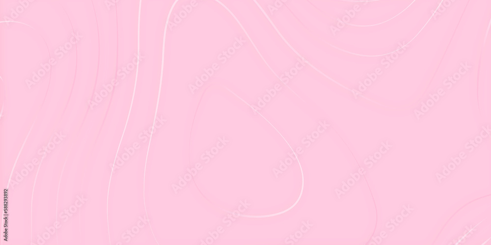 Dark background with pink topo, luxury soft pink abstract line art ...