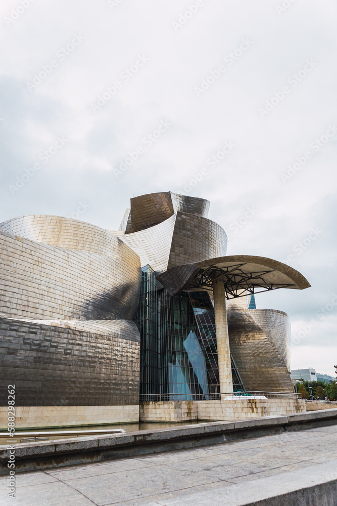 Bilbao, Spain - September, 2022: The Guggenheim Museum in Bilbao on a ...