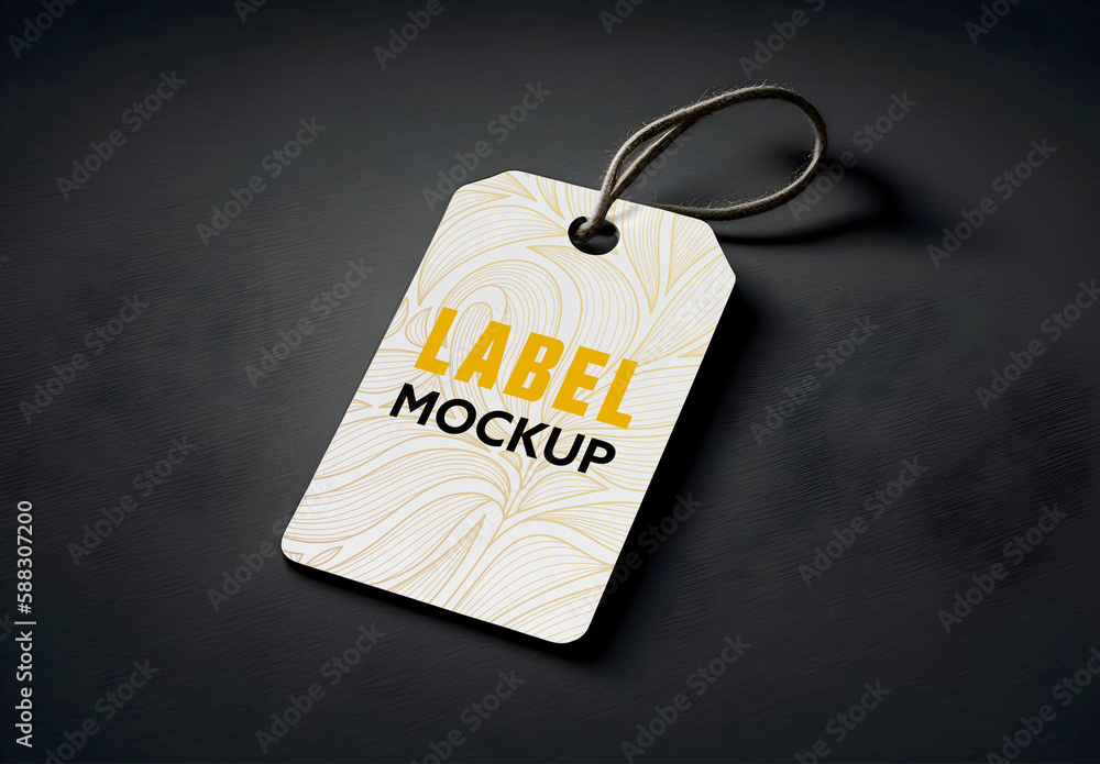 Label Mockup Stock Template | Adobe Stock