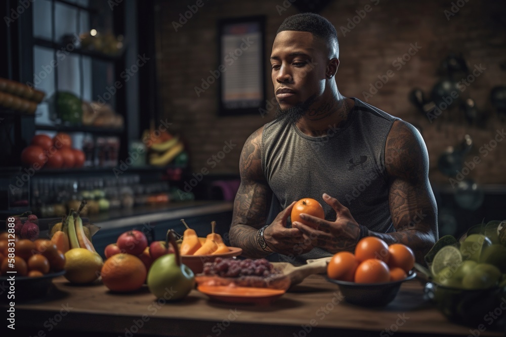 Healthy eating tips. food balance with proper nutrition proportions ...