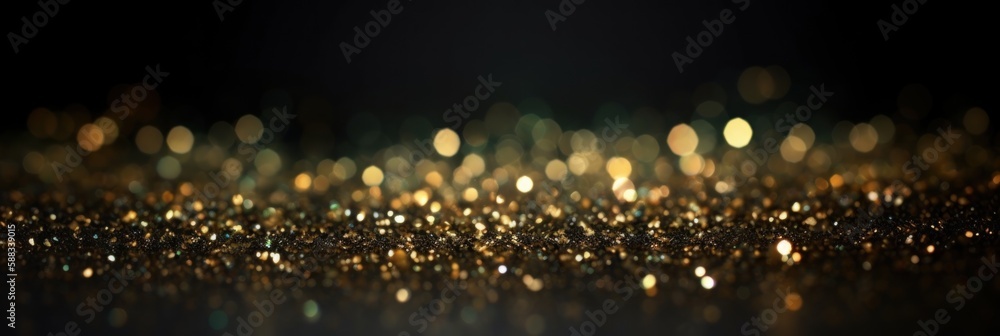 Abstract bokeh texture on black background. Overlay Texture with flare ...