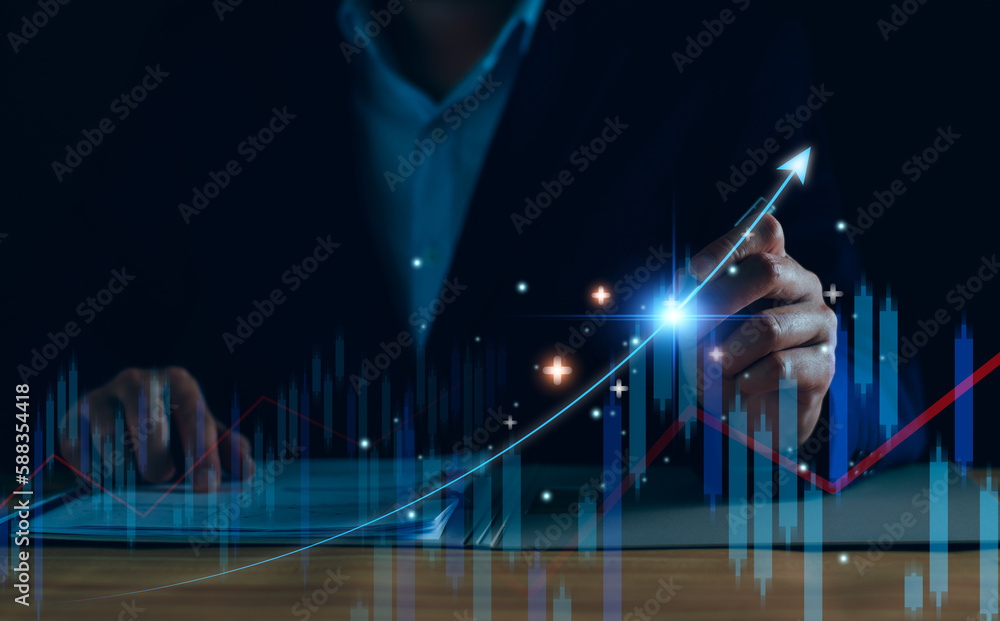 Poster Interest rate and dividend concept – Wall Art | UkPosters