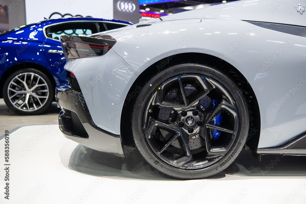 Maserati MC20 Cielo on display at Bangkok International Motor Show 2023 ...