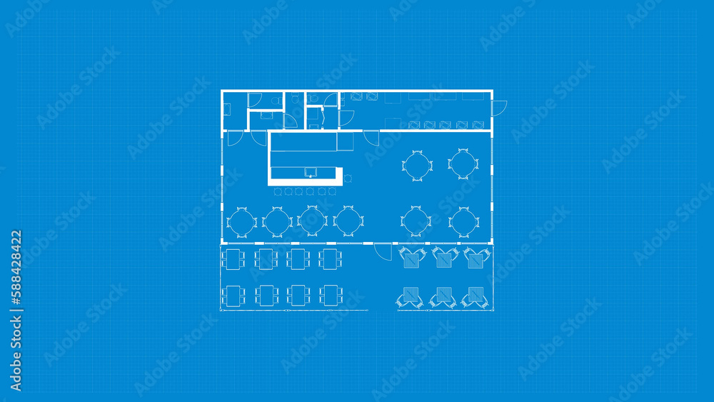 Digital Floor Plan. Blueprint Floor Plan. Custom Digital House Plan ...