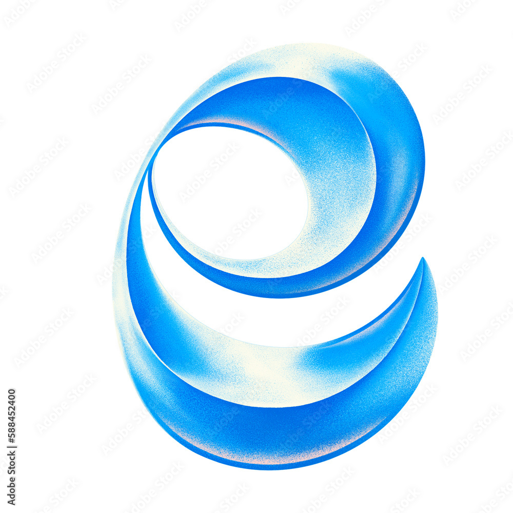 Hand drawn letter E. Retro style typographic sign. 3D alphabet font ...