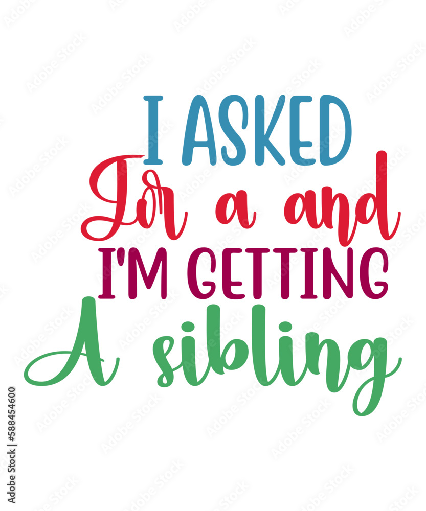 Sibling SVG Bundle, Sibling Announcement, Big Brother, Big Sister ...