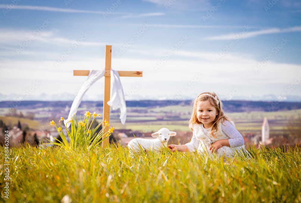 Jesus lebt Stock Photo | Adobe Stock