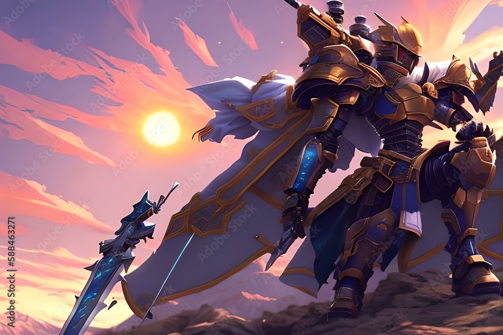 Photo & Art Print The protagonist finds themselves in a world inspired ...