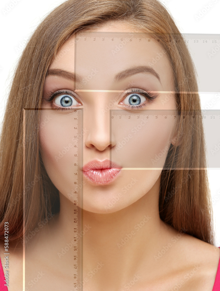 Making Beauty, modifying face to make it closer to the Golden Mask ...