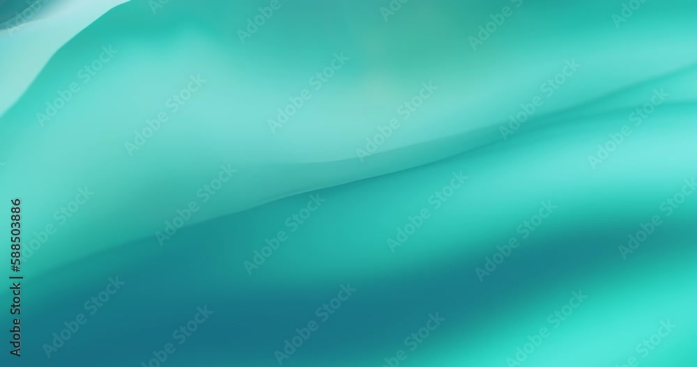 Abstract smooth green background loop. Smooth, flowing green background ...