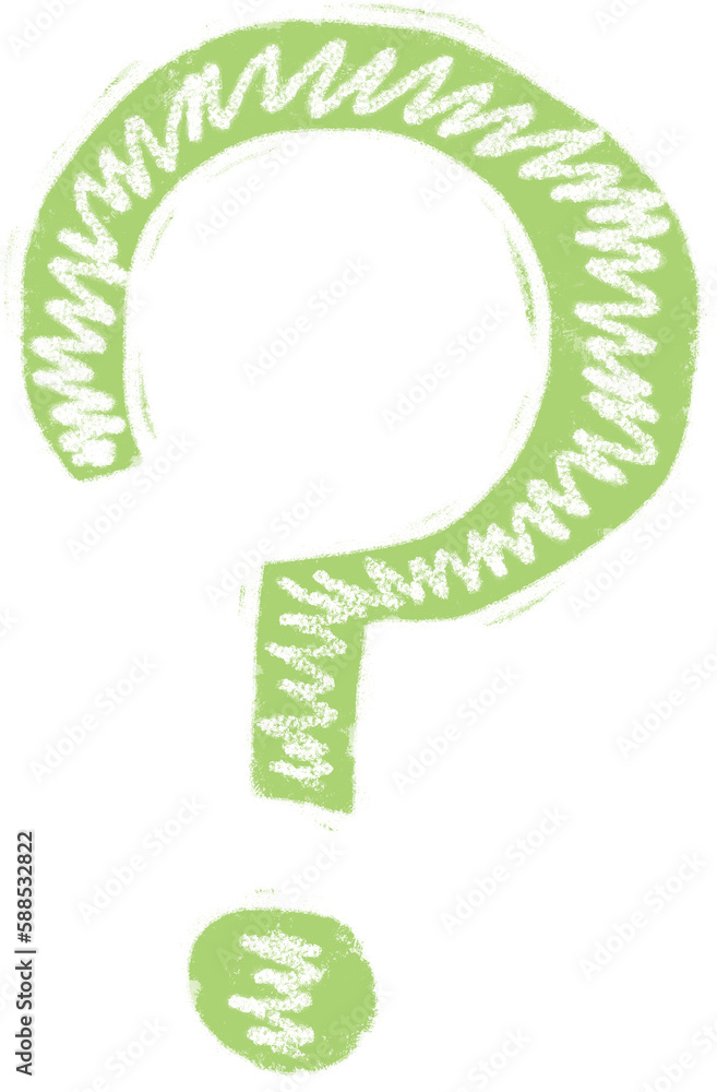 Sketch of question mark on chalkboard Stock Illustration | Adobe Stock