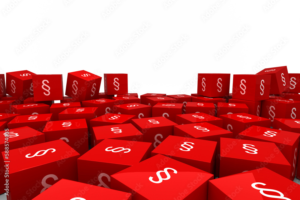 Vector icon of section symbol Stock Illustration | Adobe Stock