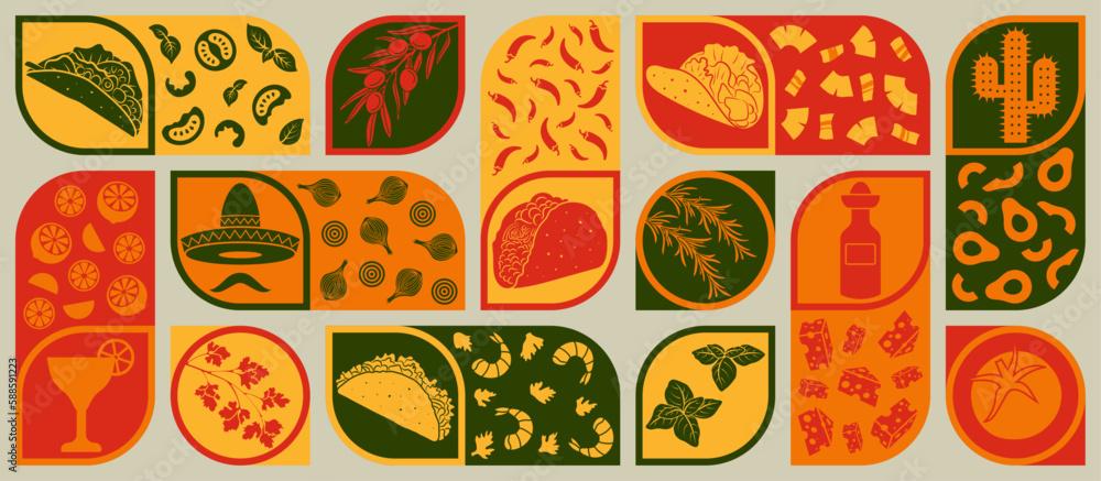 Mexican cuisine frame is the perfect addition to your fast food menu ...