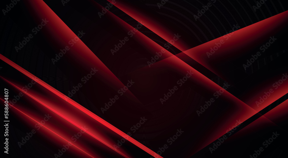 Abstract black red gaming background with modern luxury grid pattern ...