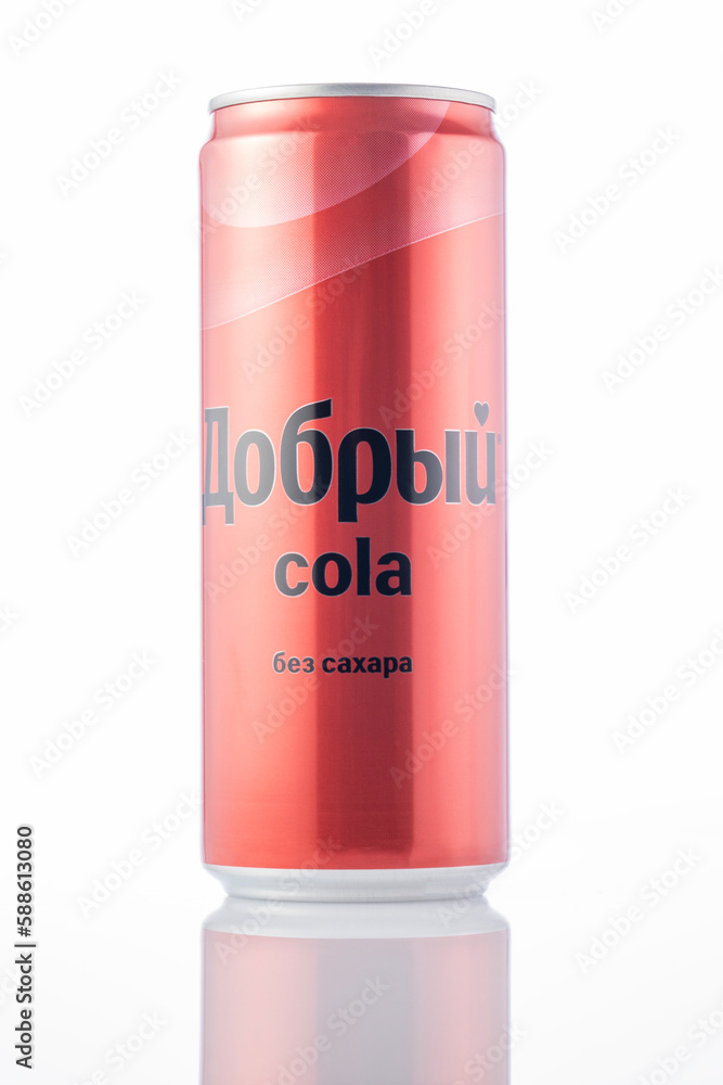 Coca Cola Dobry in the bank Stock Photo | Adobe Stock