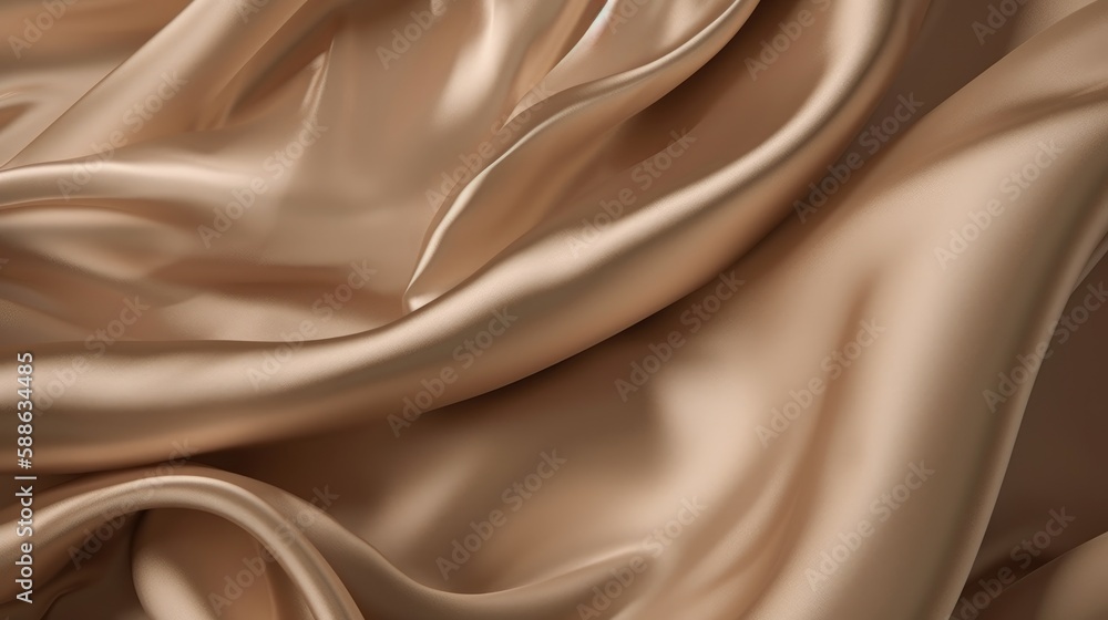 smooth elegant golden silk as background, silk background with satin ...