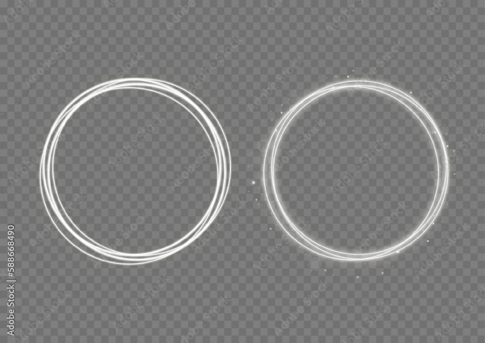 Modern magic witchcraft circle with runes. Ethereal fire portal sign ...