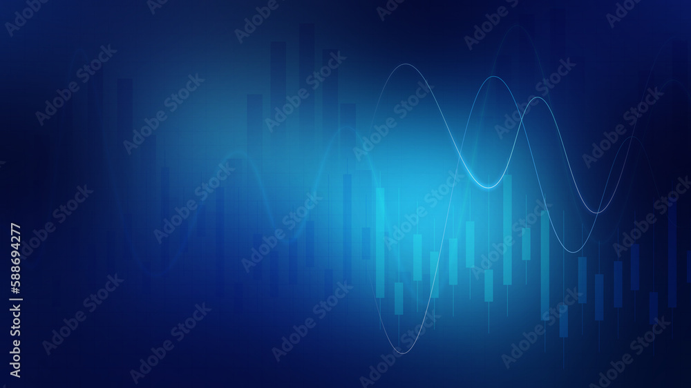 Business graph chart and diagram financial background Stock ...