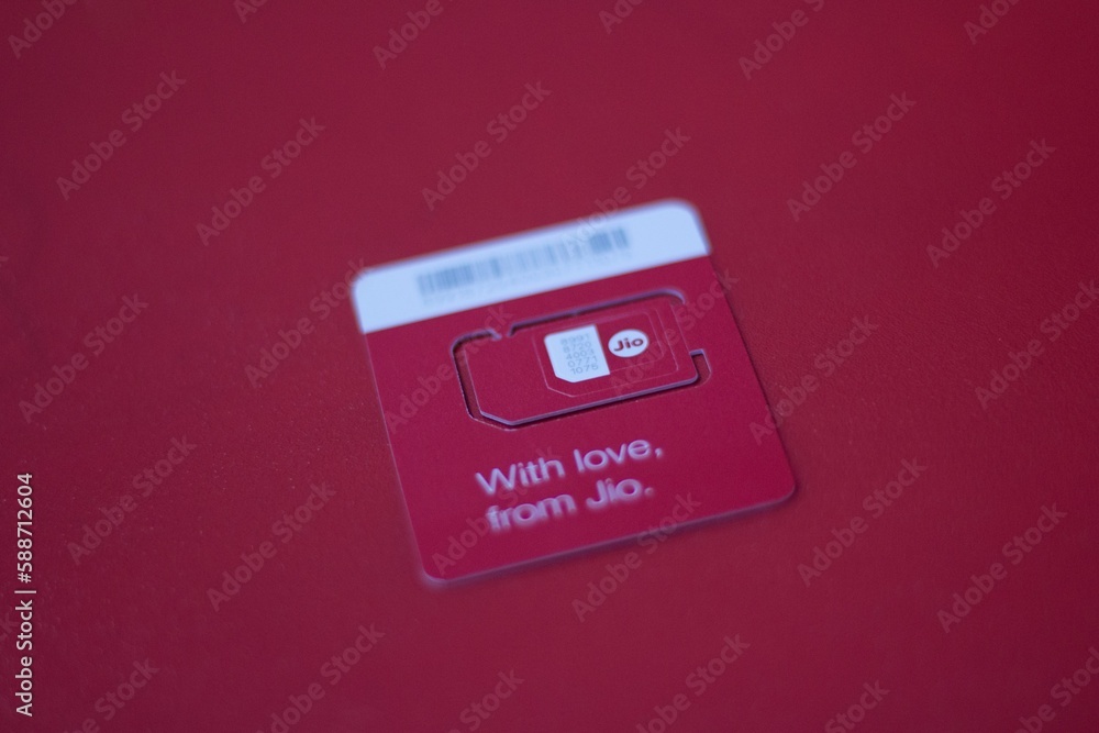 Foto de Jio SIM With Every JioFi or 4G Smartphone Background for text ...