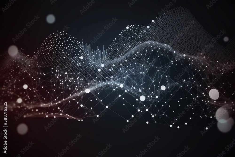 Binary code abstract Background. Abstract technology big data ...