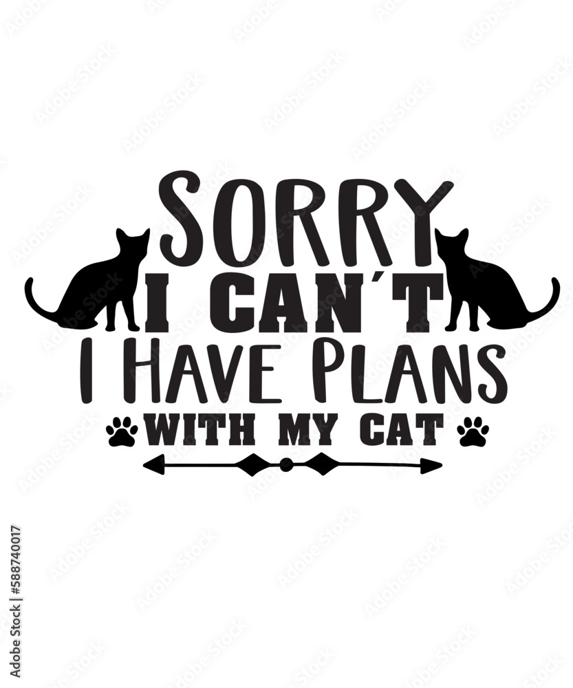 Funny Cat Svg Design,Funny Cat SVG Bundle, Cat SVG, Kitten SVG, Cat ...