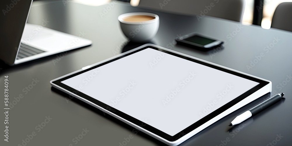 Realistic tablet mock-up for app presentations. The tablet Mockup from ...