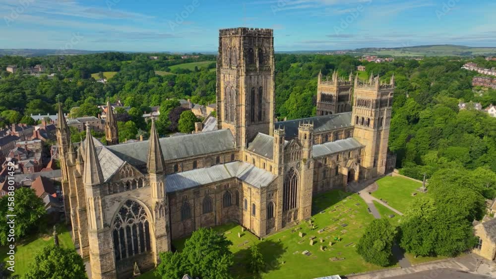 Durham Cathedral is a cathedral in the historic city center of Durham ...