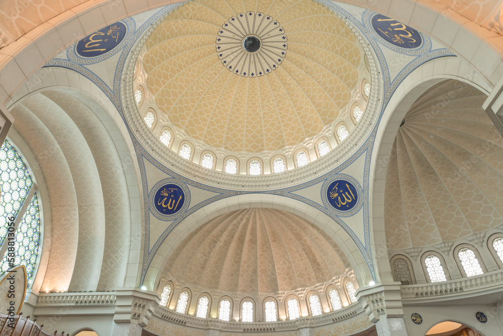 The Federal Territory Mosque Kuala Lumpur An Interior Design And The