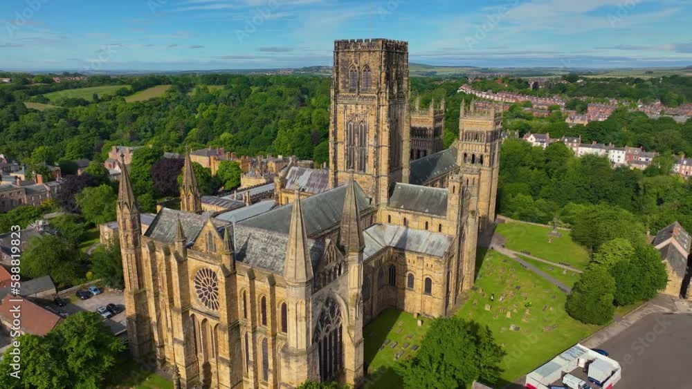 Durham Cathedral is a cathedral in the historic city center of Durham ...