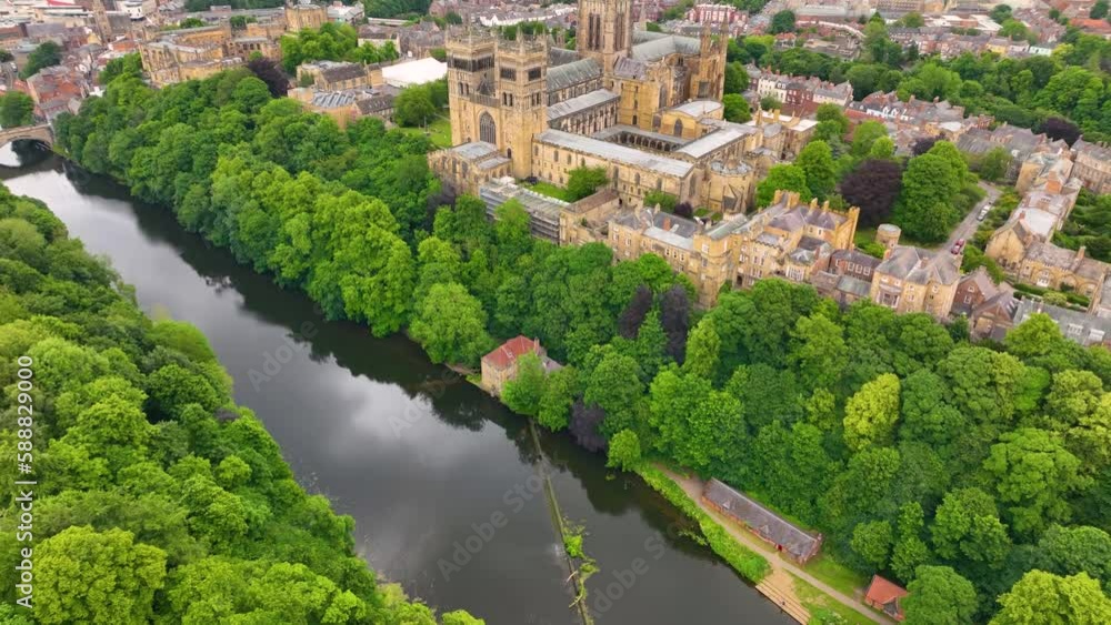 Durham Cathedral is a cathedral in the historic city center of Durham ...