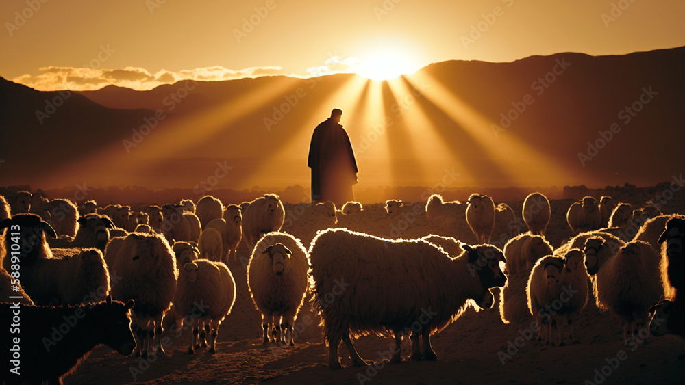 The Good Shepherd at Dusk: Finding Peace and Comfort in the Presence of ...