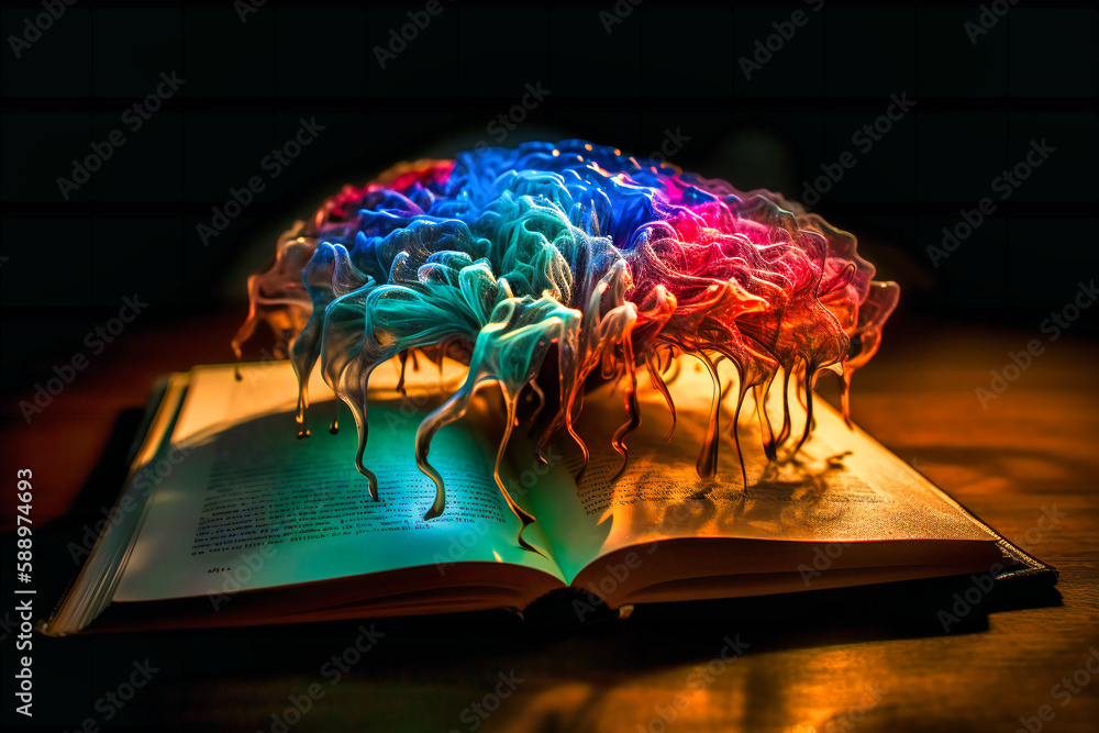 Witness the stunning transformation of written knowledge into an ...