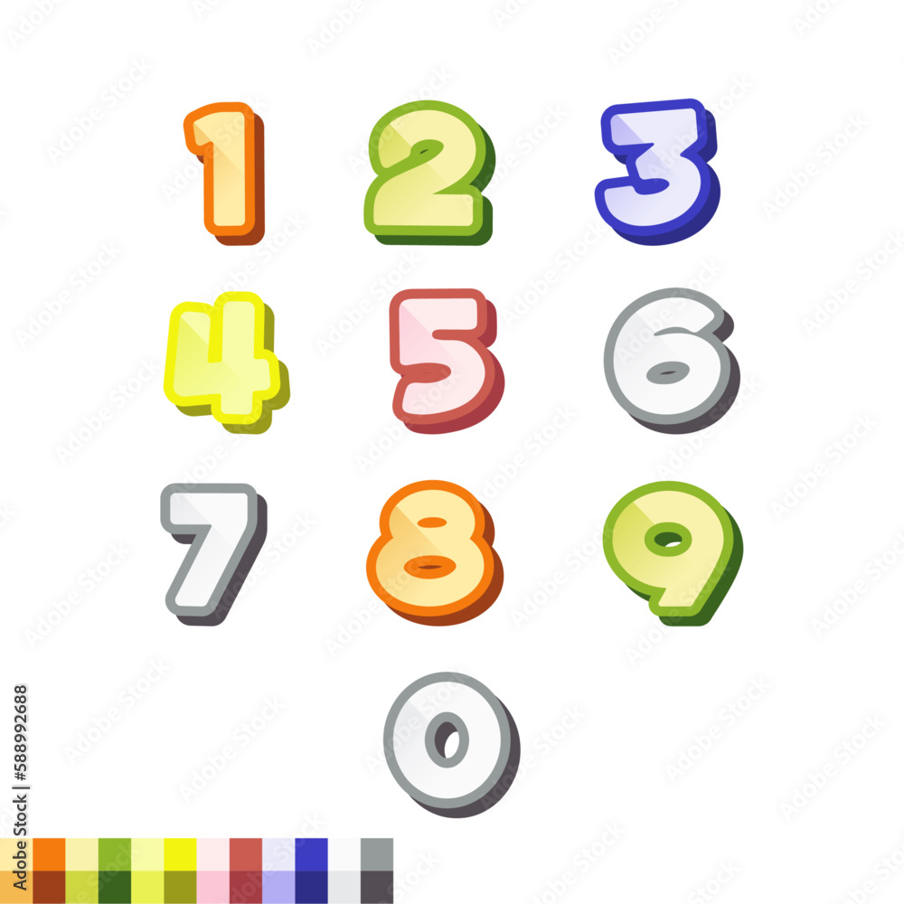 Customize the color of our Fancy Character collection, which includes ...