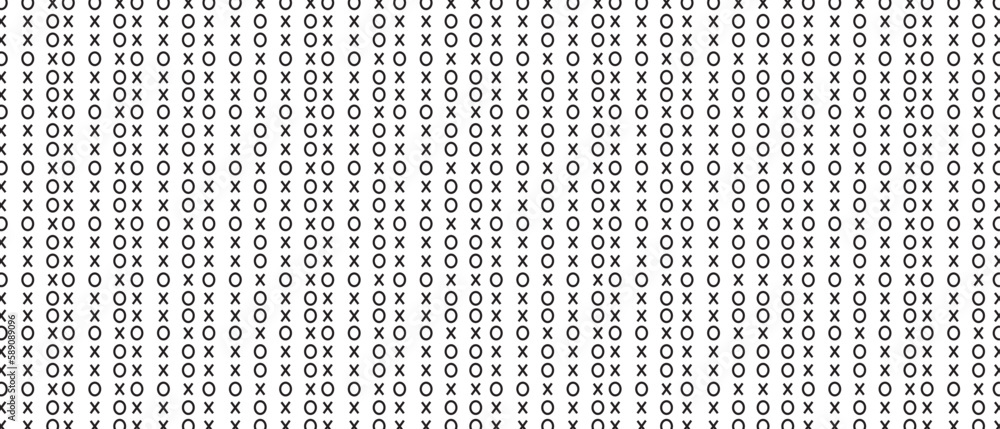 Numbers background. Pattern on white background. Hand drawn black ...