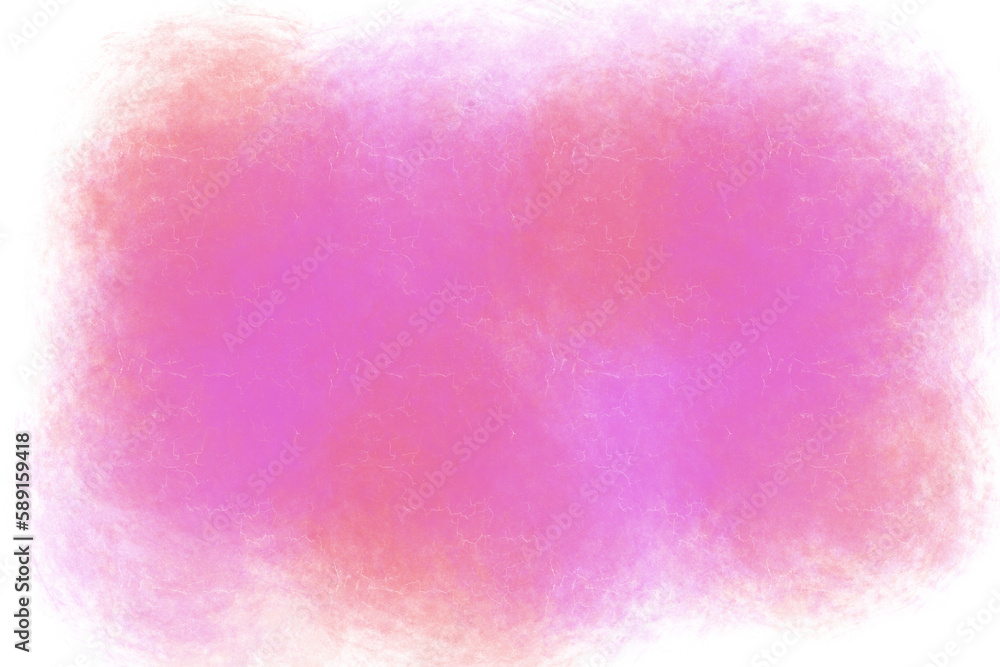 Pink and magenta watercolor on transparent background. Illustration of ...