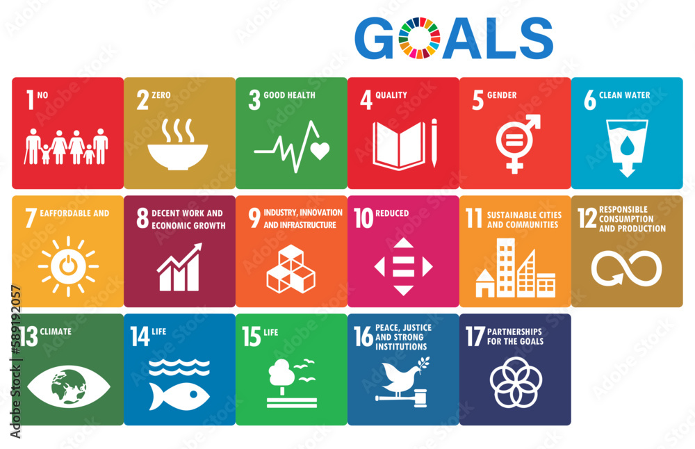 SDG Stock Vector | Adobe Stock