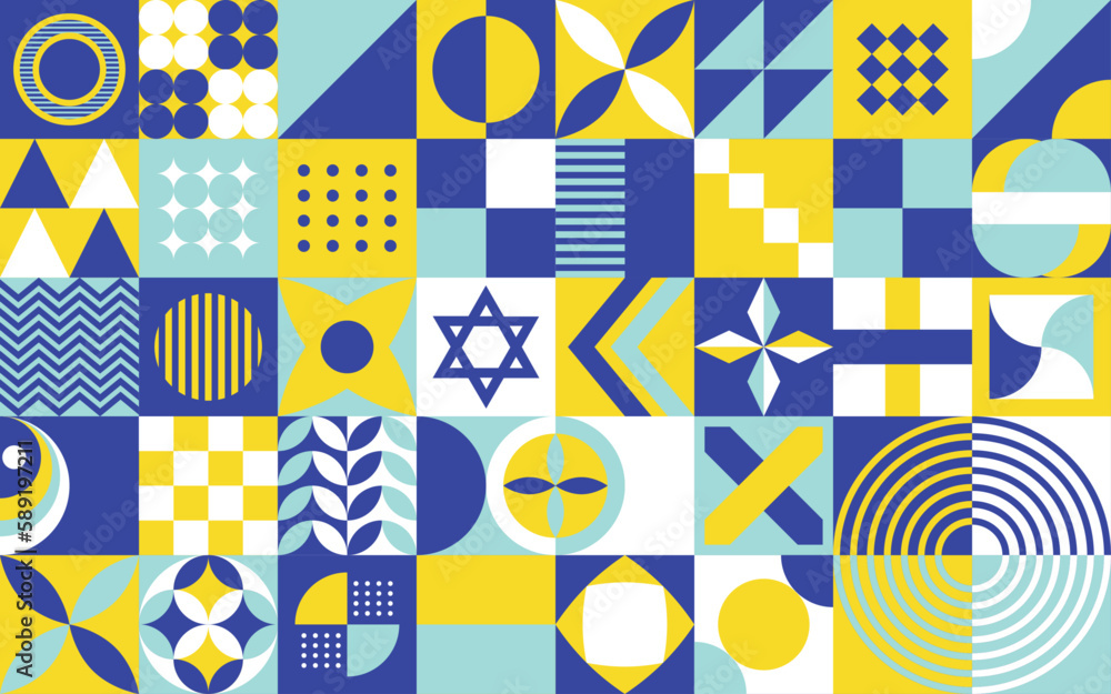Jewish American Heritage Month Vector Illustration. May Awareness and ...