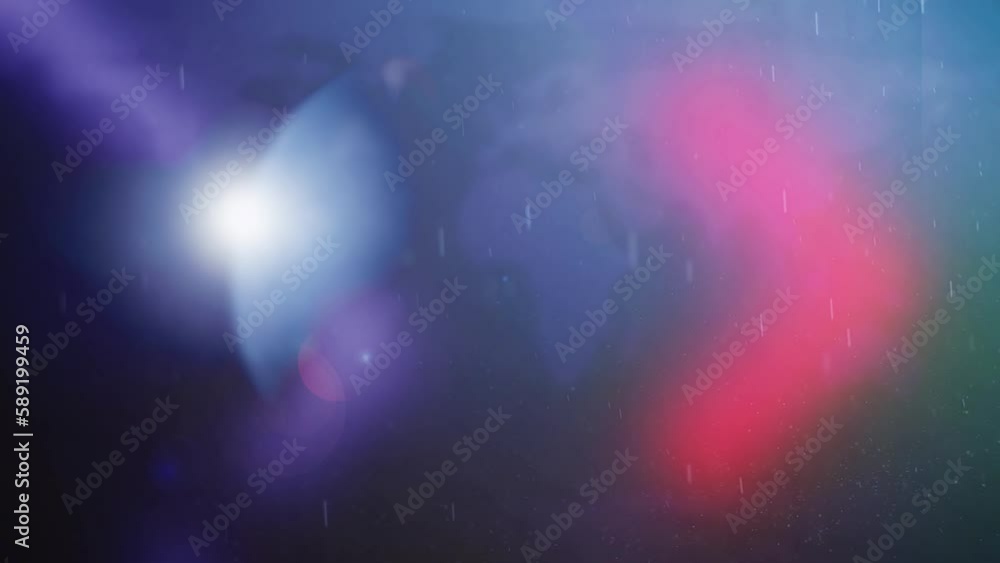 Animated Template with Rain. Breaking News, Forecast and Weather Alert ...