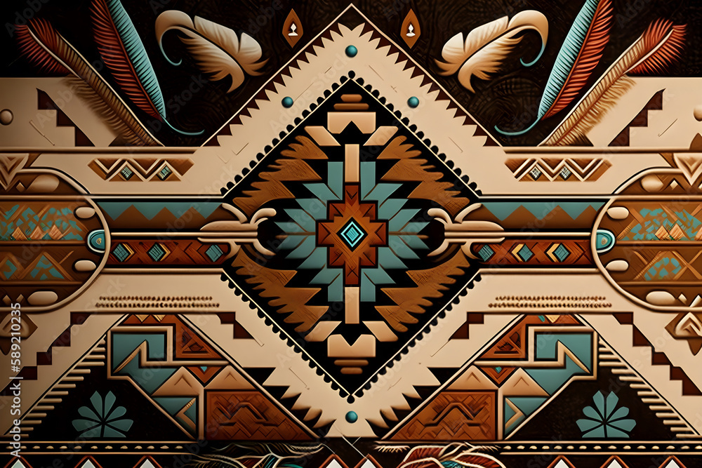 Native American Background Patterns