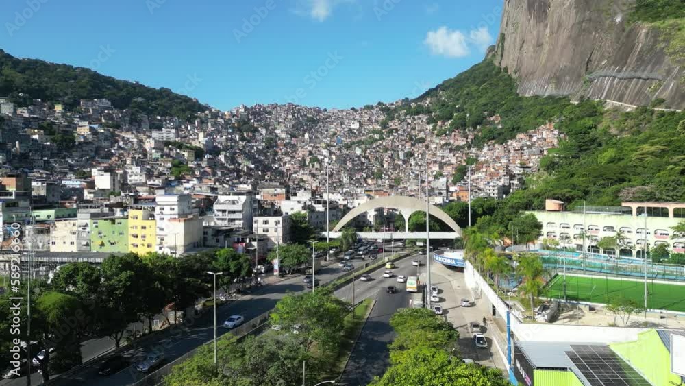 Vídeo do Stock: Favela da Rocinha, the Biggest Slum (Shanty Town) in ...