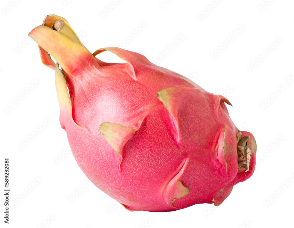 Pink pitahaya on transparent background. png file Stock Photo | Adobe Stock